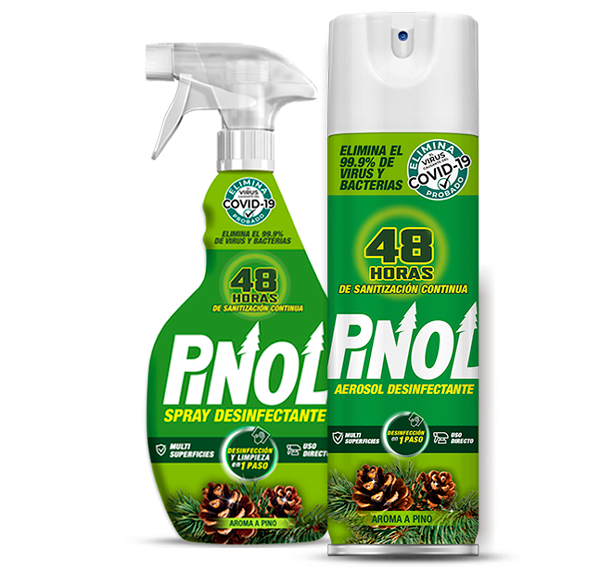 Pinol desinfección y limpieza en un paso - Pinol, ideal para la ...